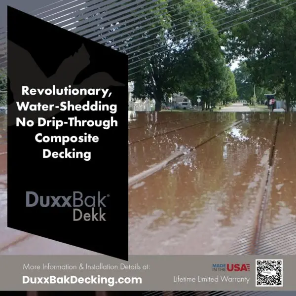 DuxxBak Dekk Dark Mahogany - DuxxBak Composite Decking